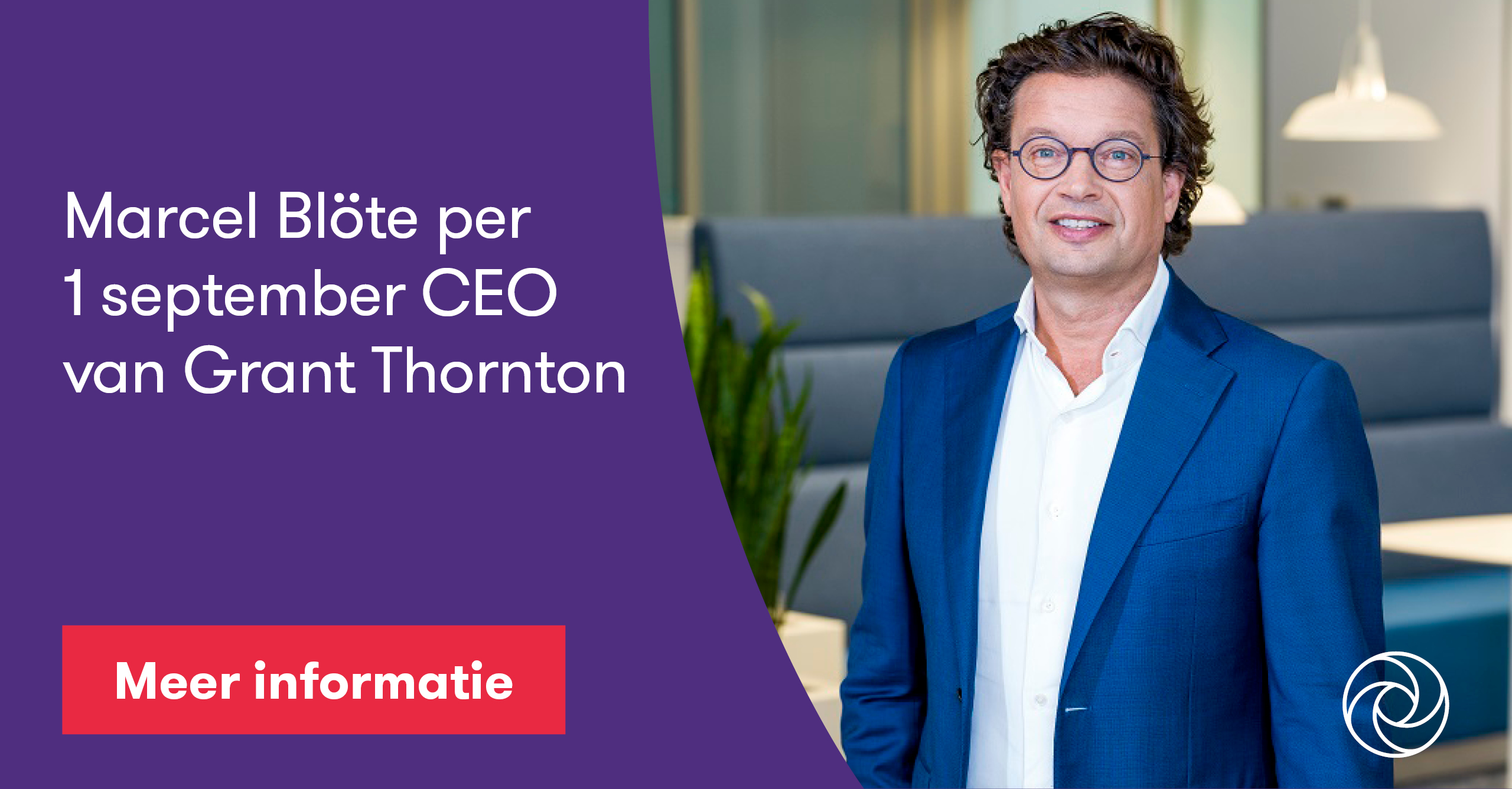 Marcel Blöte per 1 september CEO van Grant Thornton